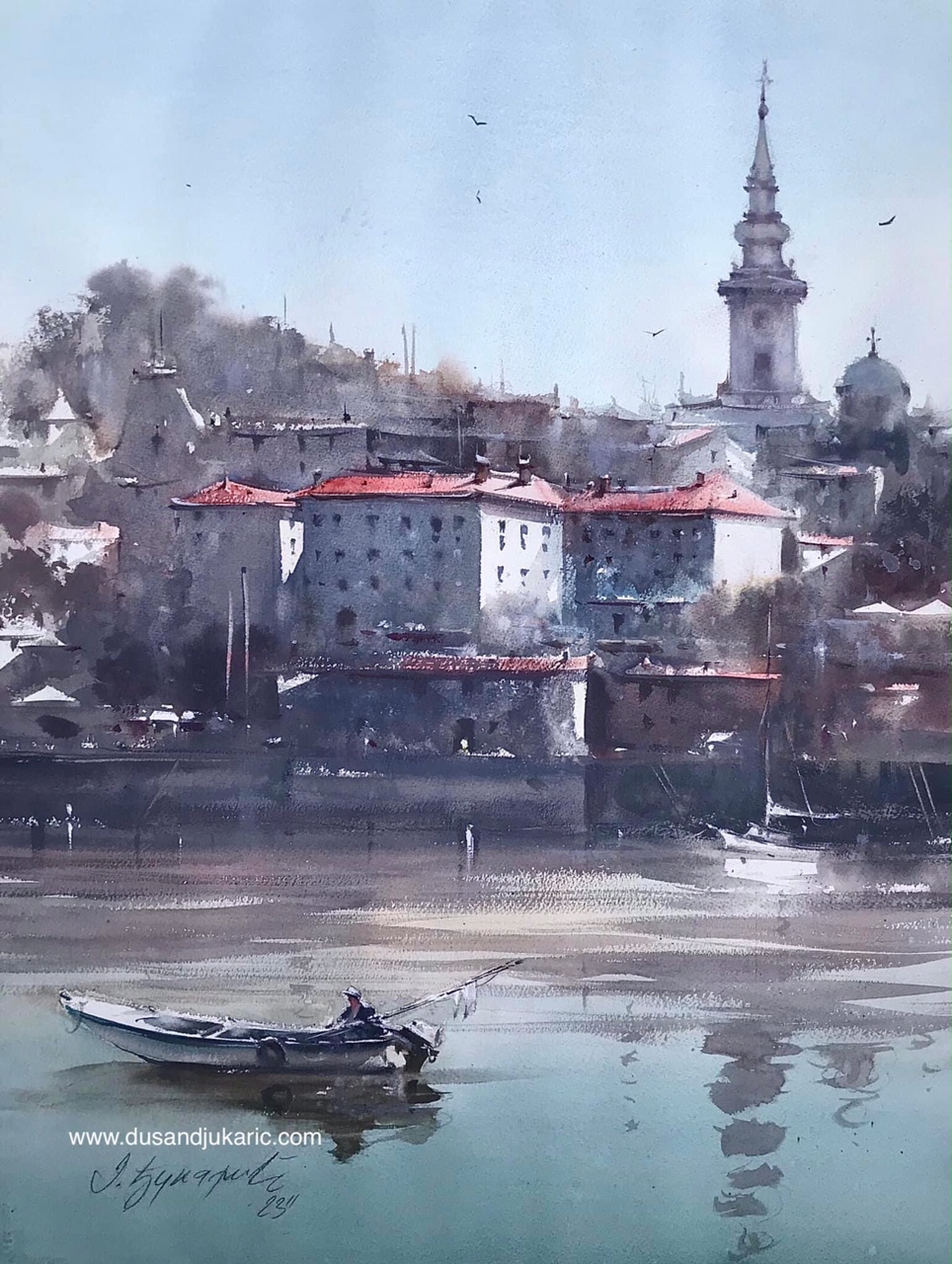 Dusan Djukaric - Watercolor