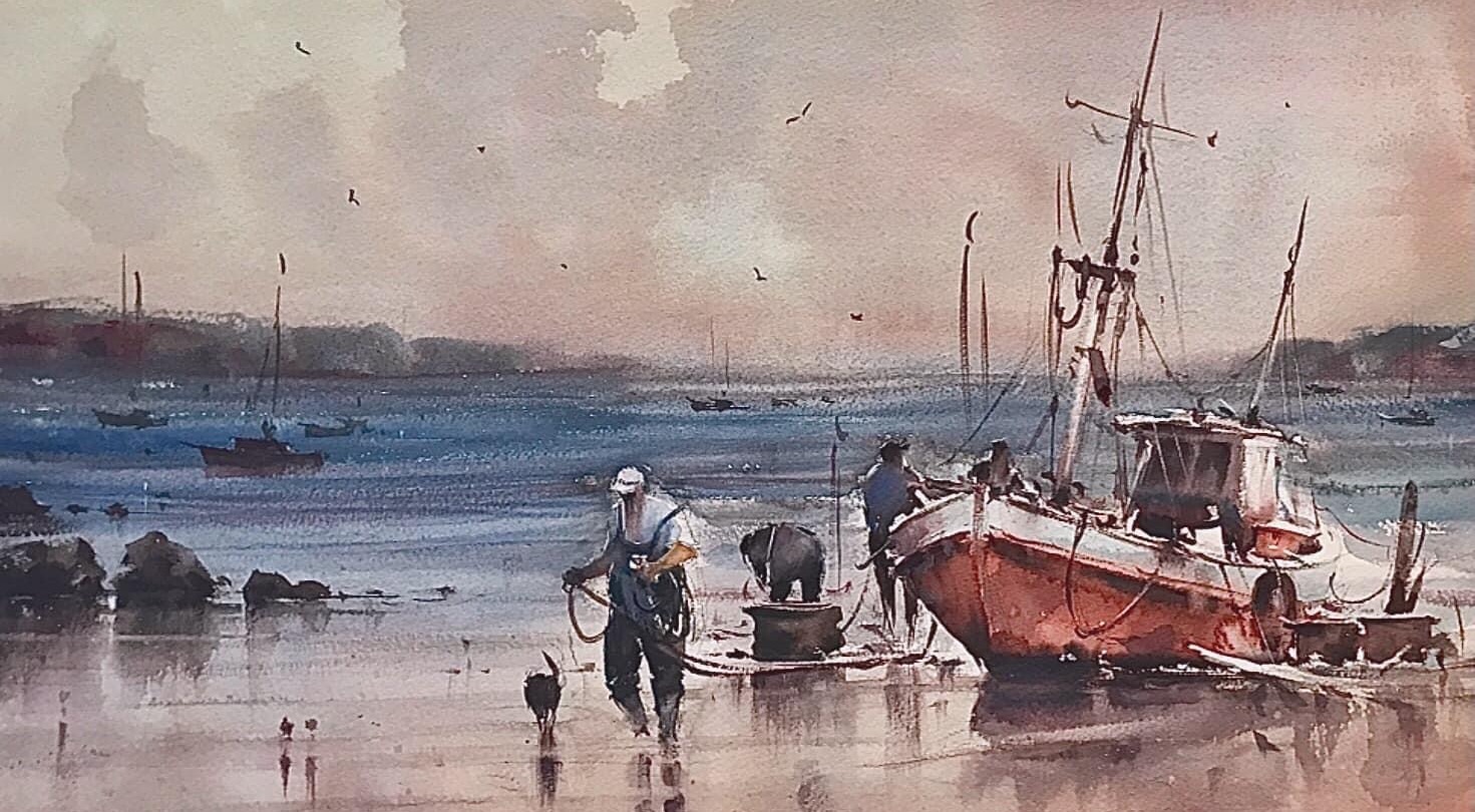 Dusan Djukaric - Watercolor